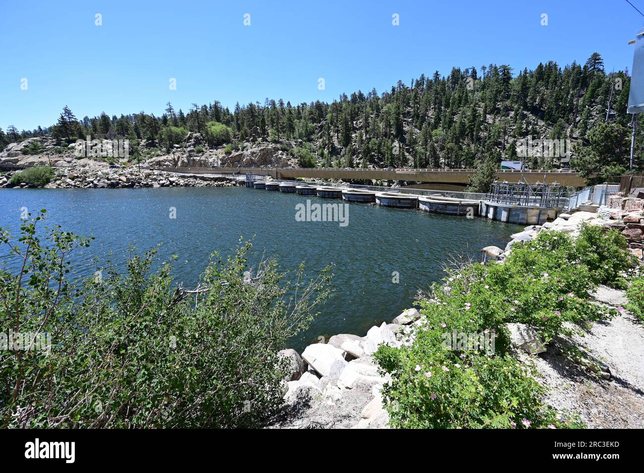 Windy valley dam hi-res stock photography and images - Alamy