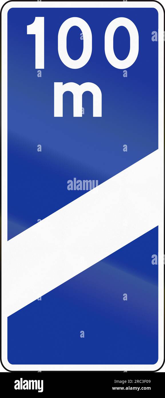 100 meter street hi-res stock photography and images - Alamy