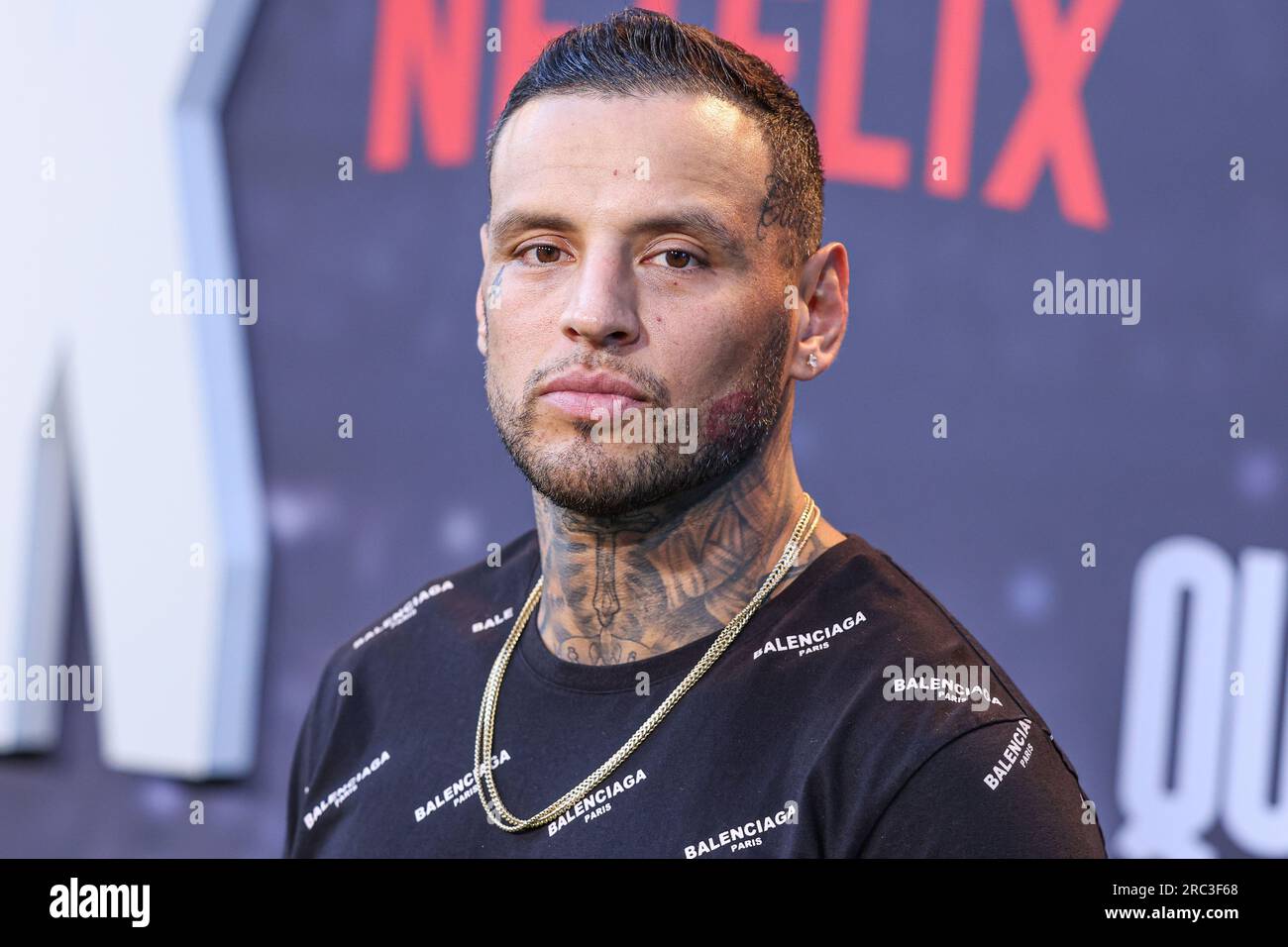 HOLLYWOOD, LOS ANGELES, CALIFORNIA, USA - JULY 11: American mixed ...