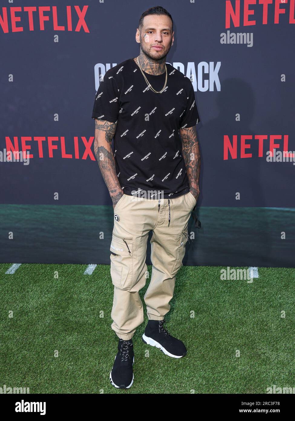 HOLLYWOOD, LOS ANGELES, CALIFORNIA, USA - JULY 11: American mixed ...