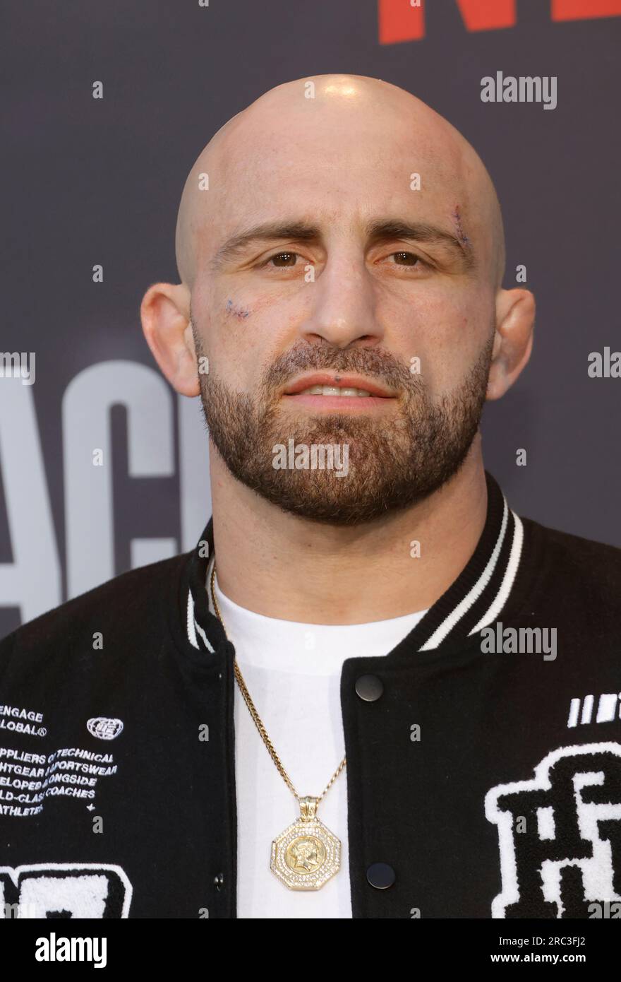 Los Angeles, Ca. 11th July, 2023. Alex Volkanovski at the LA Premiere ...