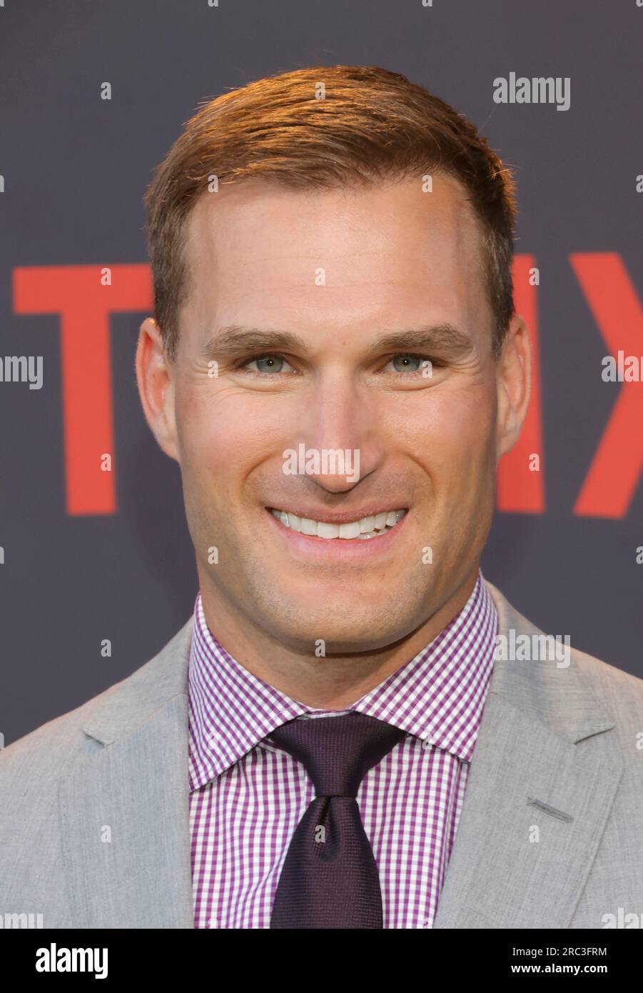 Los Angeles, Ca. 11th July, 2023. Kirk Cousins at the LA Premiere of ...