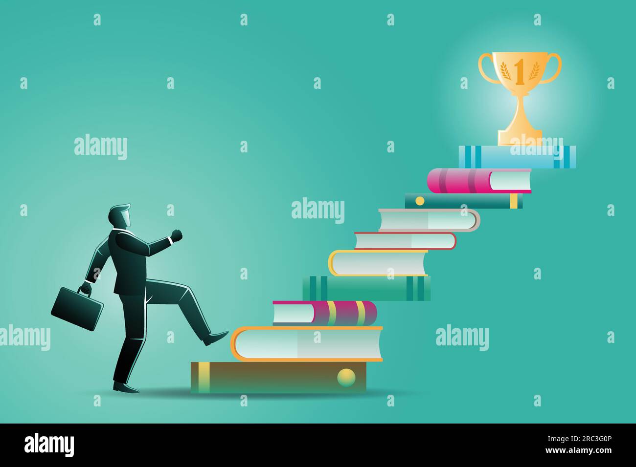 Book ladder hi-res stock photography and images - Alamy