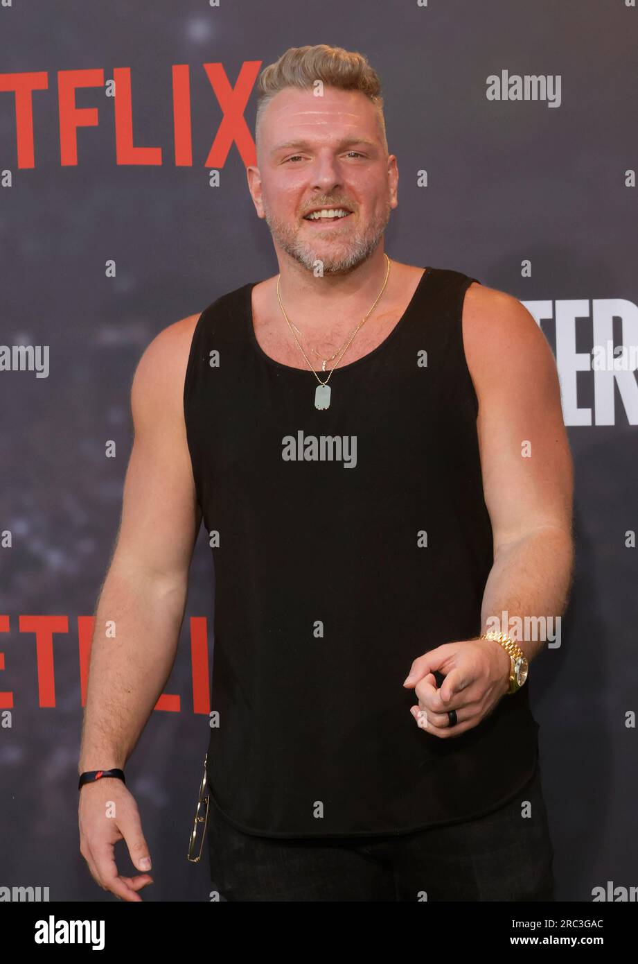 Los Angeles, Ca. 11th July, 2023. Pat McAfee at the LA Premiere of ...