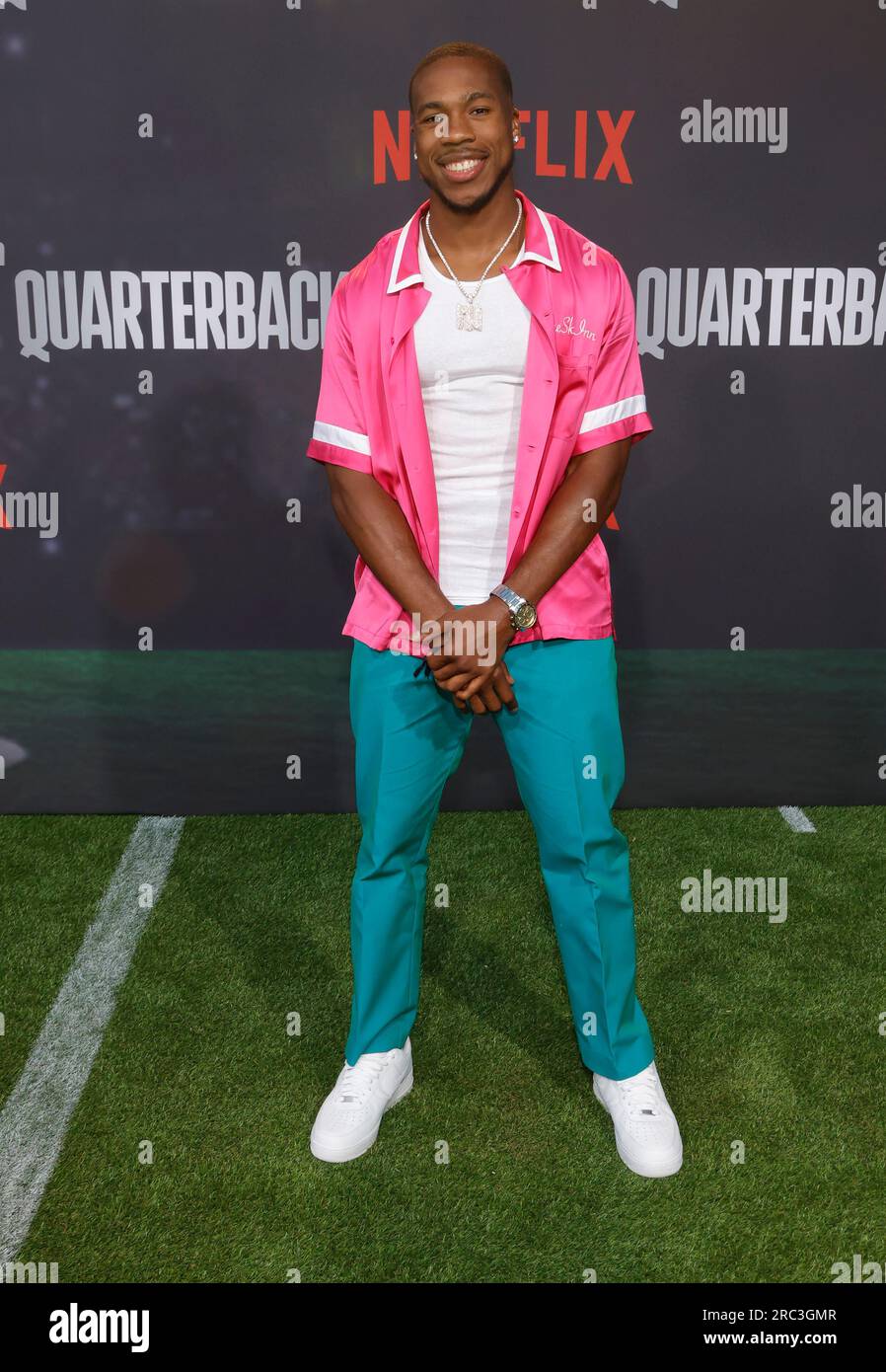 Los Angeles, Ca. 11th July, 2023. Marcus Williams at the LA Premiere of ...
