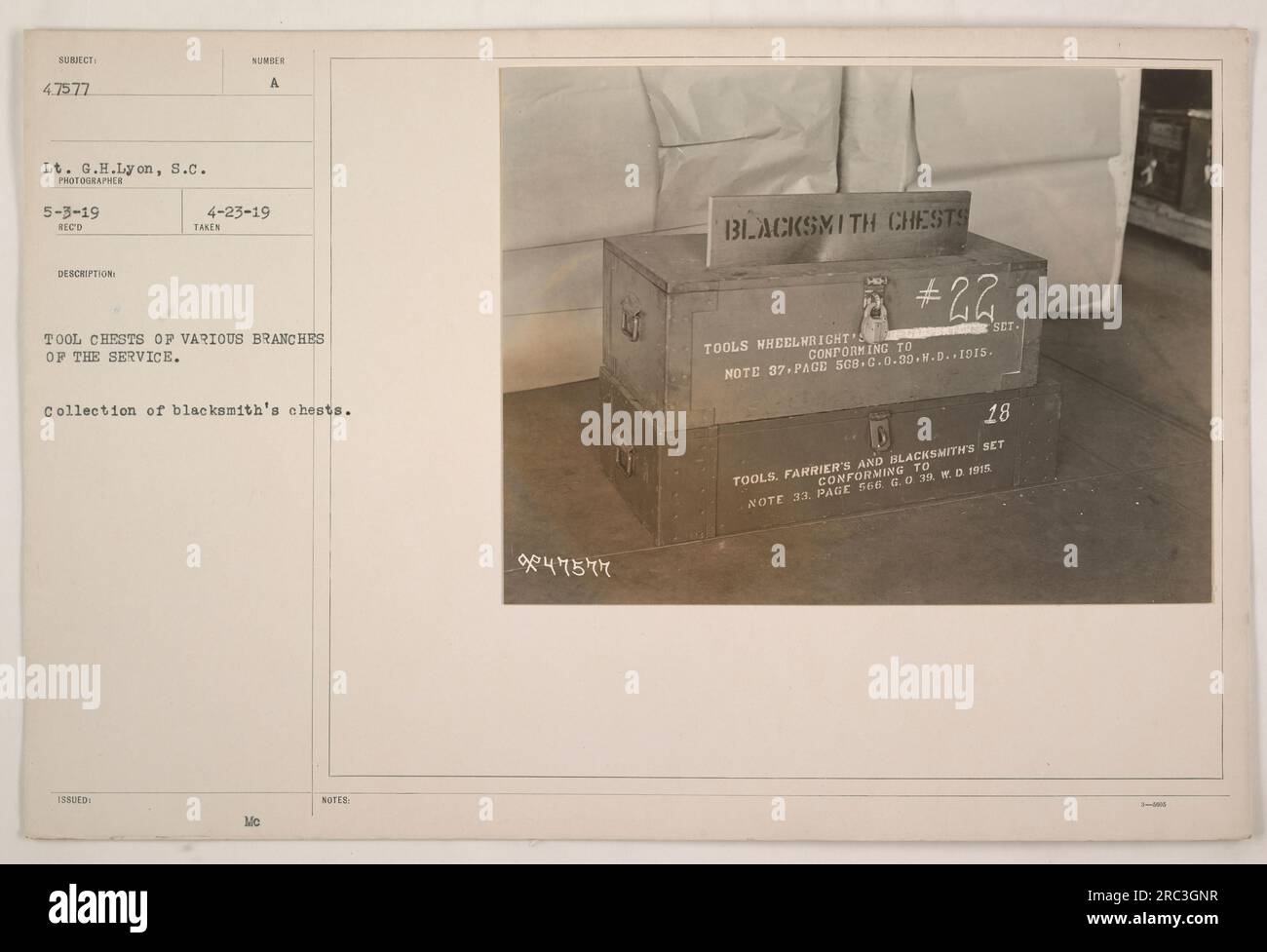 Blacksmith chests hi-res stock photography and images - Alamy