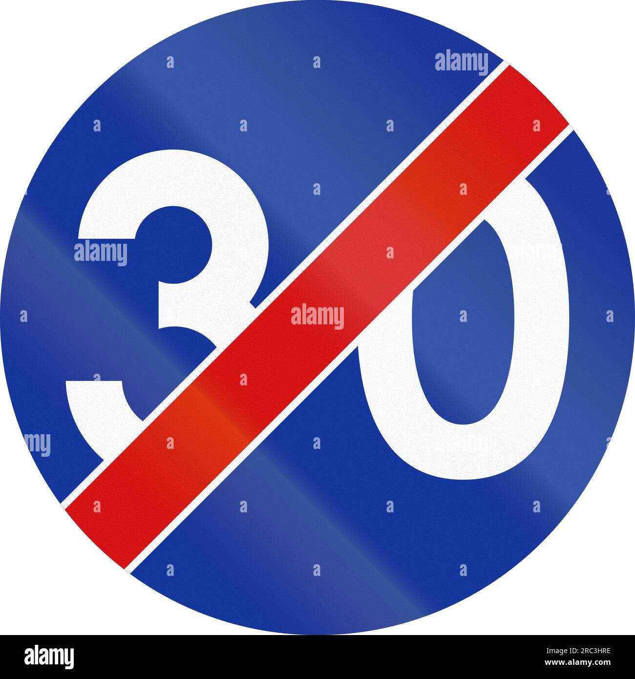 End of minimum speed limit road sign hi-res stock photography and images - Alamy