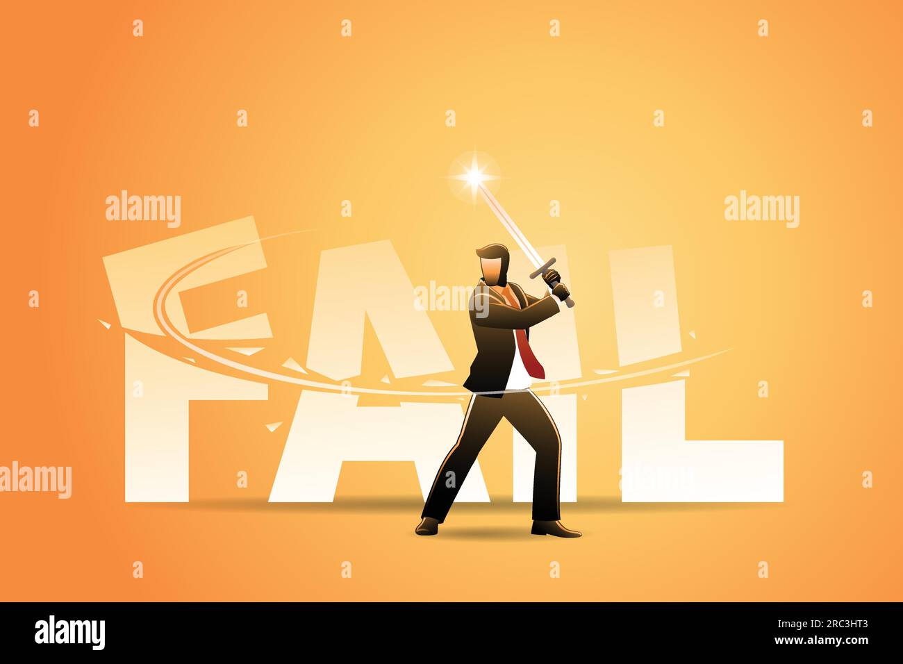 Solving fail Stock Vector Images - Alamy