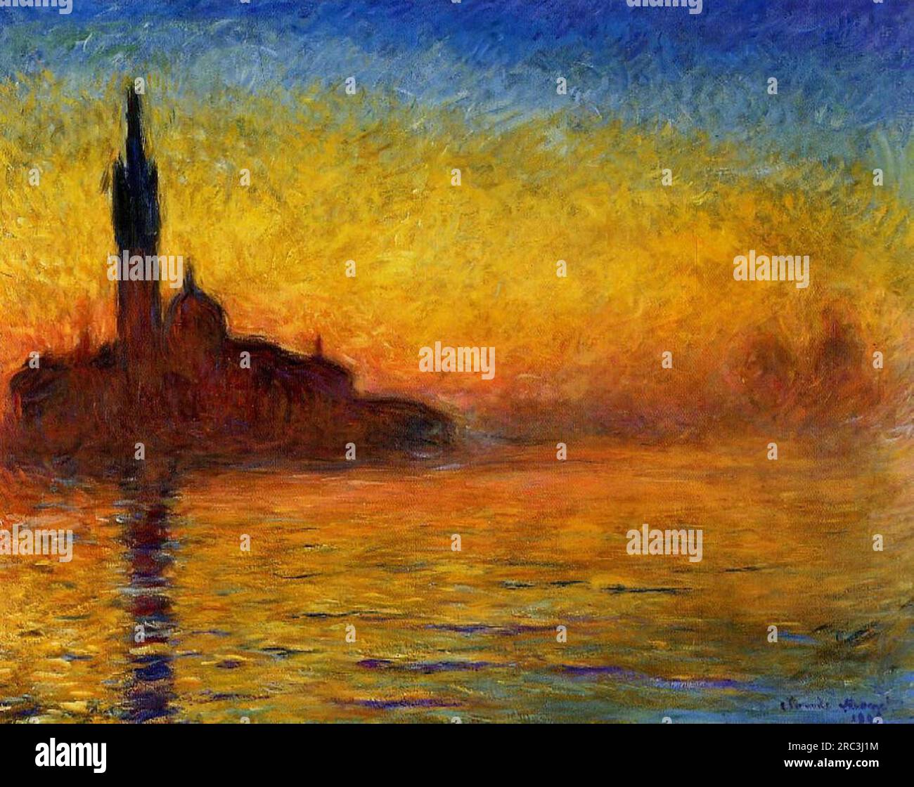 Monet venice hi-res stock photography and images - Alamy