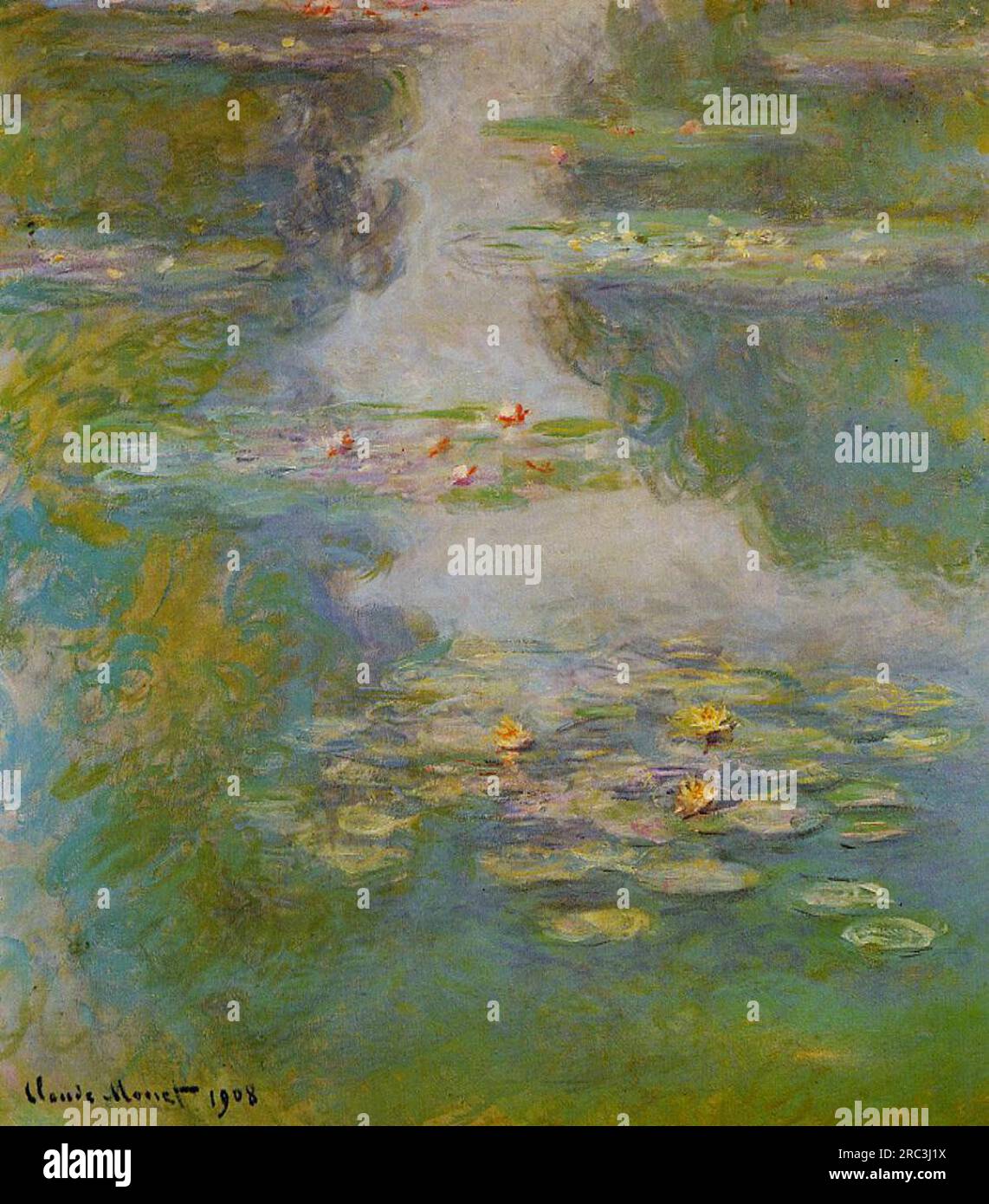 Water lilies 1908 monet hi-res stock photography and images - Alamy