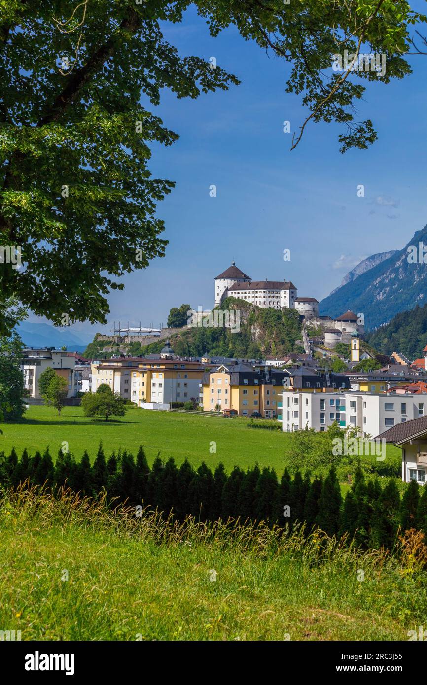 Kufstein, Kufstein Fortress, Festung Kufstein , Tyrol, Austria Stock ...