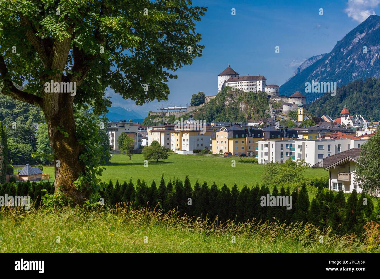 Kufstein, Kufstein Fortress, Festung Kufstein , Tyrol, Austria Stock ...