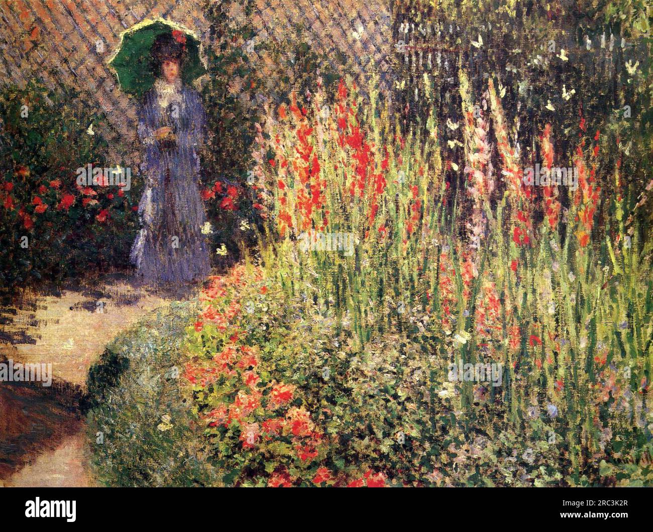 Gladioli 1876 by Claude Monet Stock Photo - Alamy