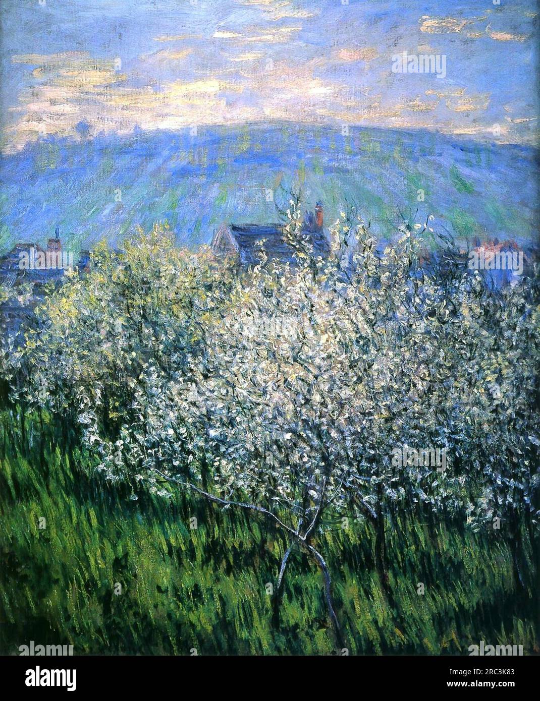 Claude monet painting tree 1879 hi-res stock photography and images - Alamy