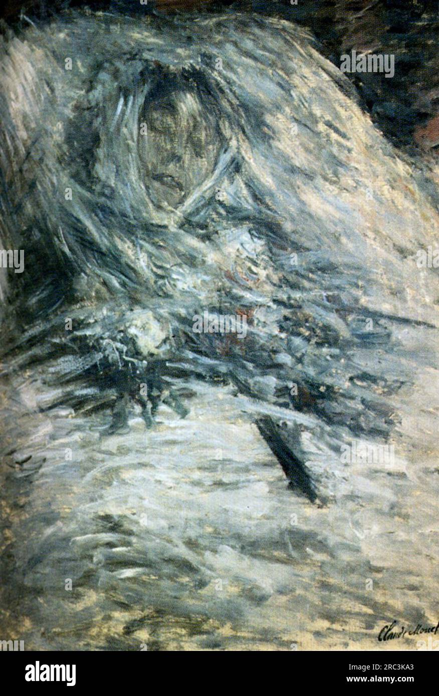 Camille Monet On Her Deathbed 1879 by Claude Monet Stock Photo - Alamy