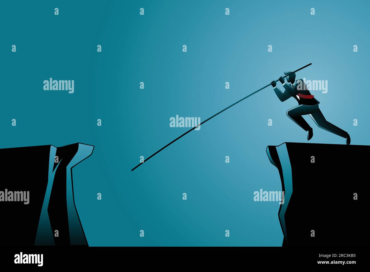 High long jump Stock Vector Images - Alamy