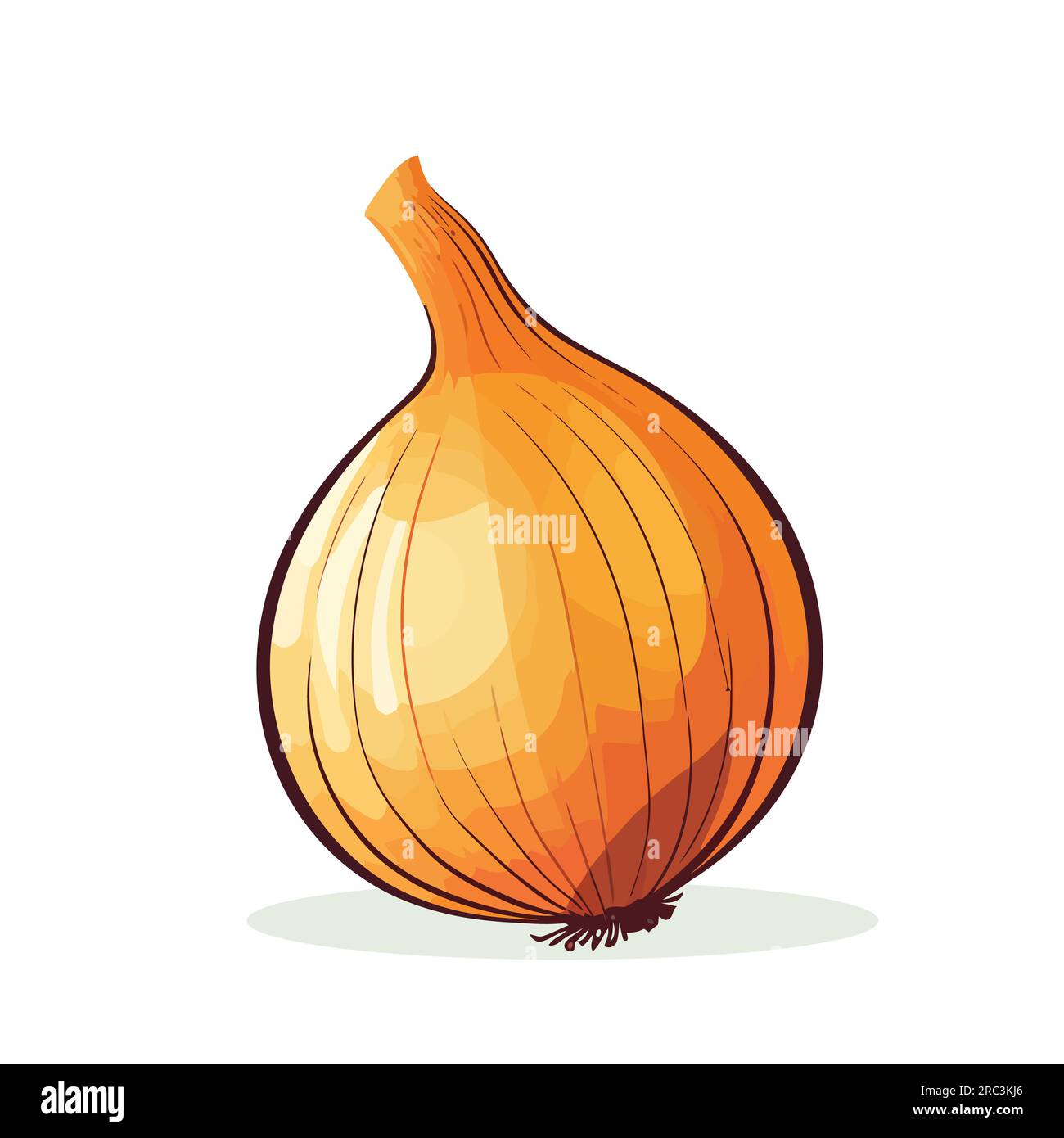 Onion icon. Onion image isolated. Onion sign in flat design. Vector ...