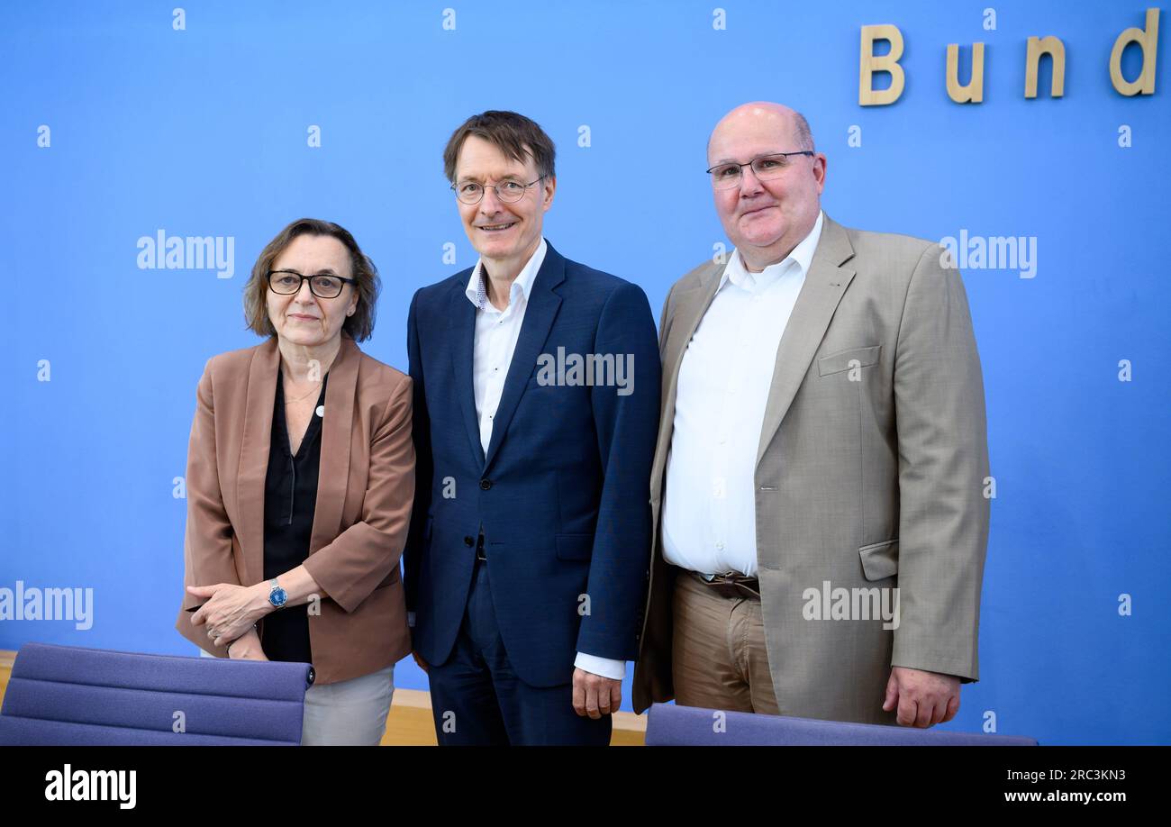 Berlin, Germany. 12th July, 2023. Karl Lauterbach (SPD, M), Federal ...