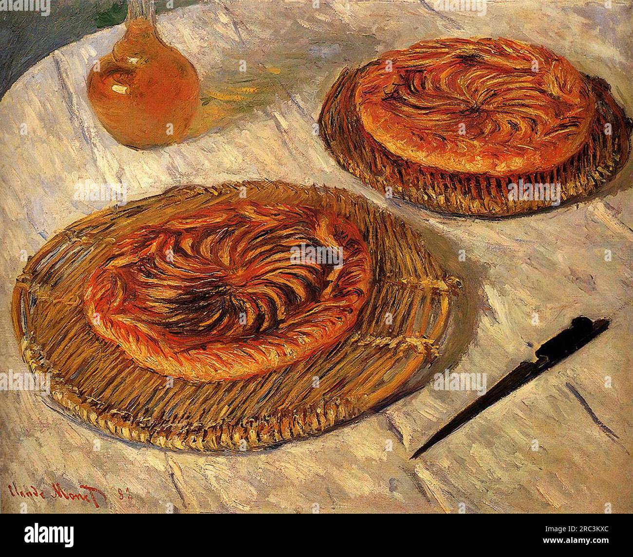 The Galettes 1882 by Claude Monet Stock Photo - Alamy