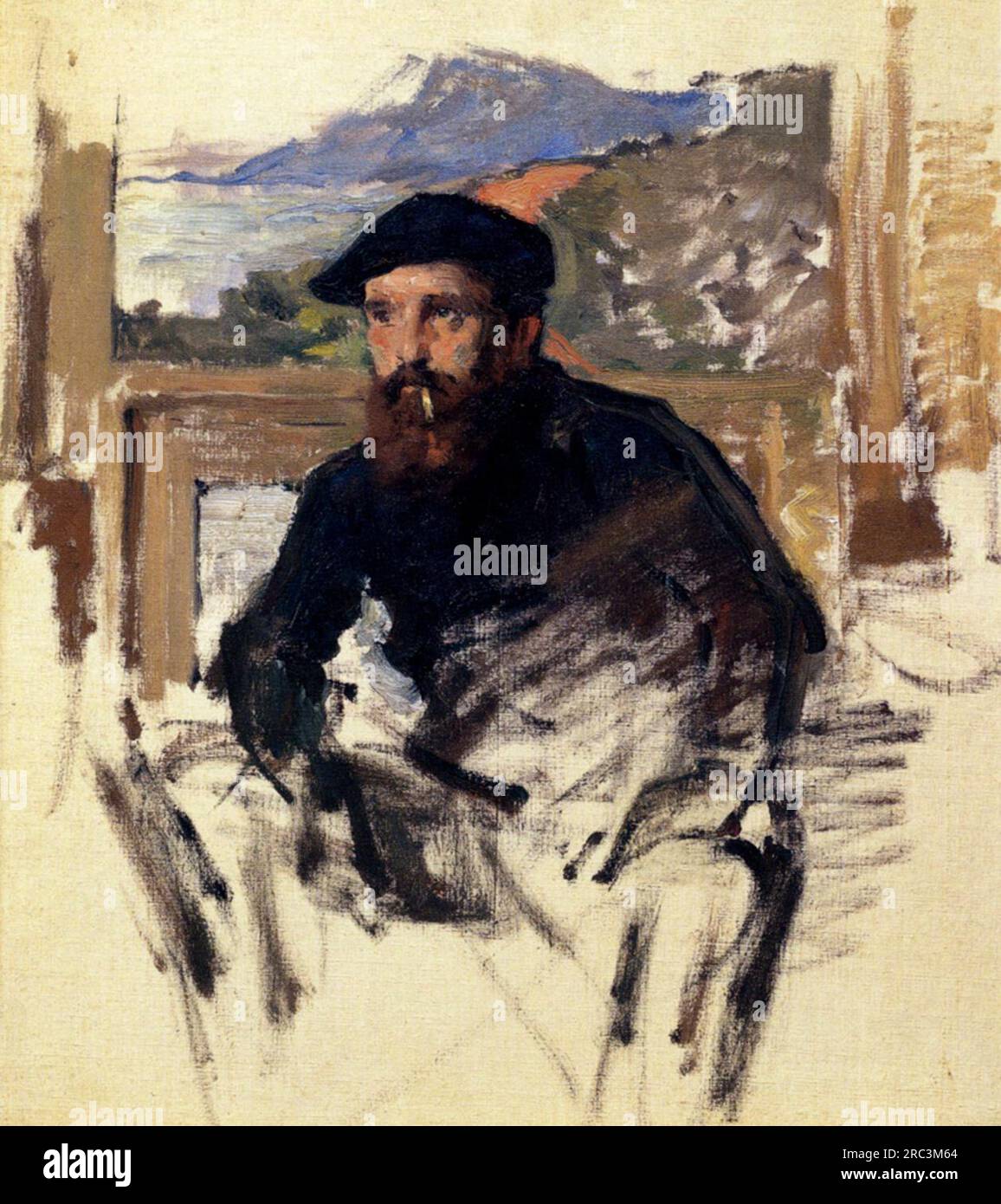 Claude monet self portrait with hi-res stock photography and images - Alamy