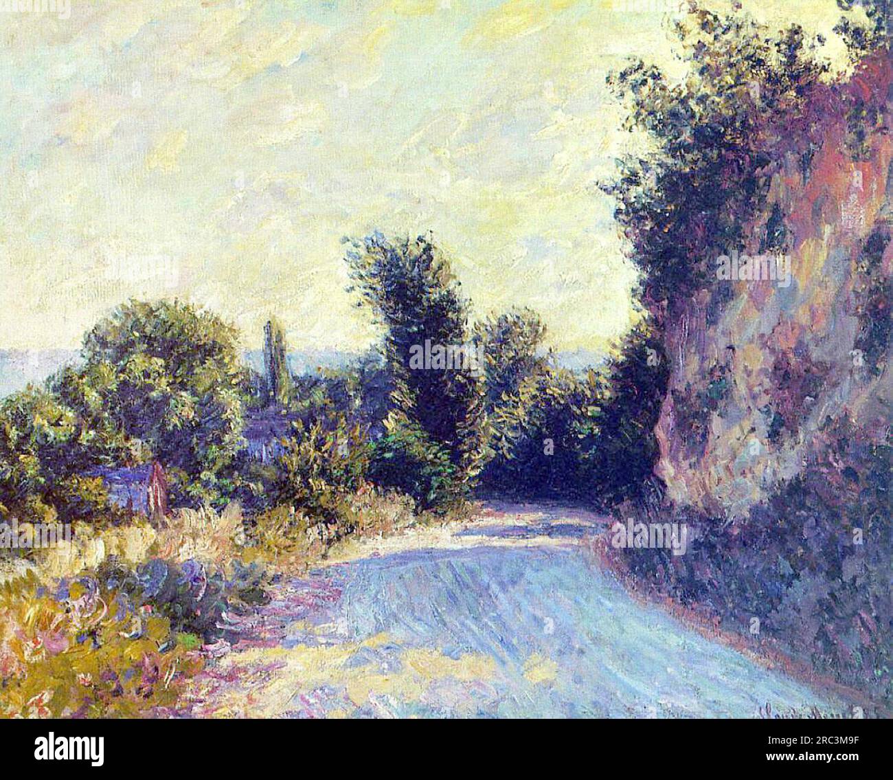 Road to giverny claude monet hi-res stock photography and images - Alamy