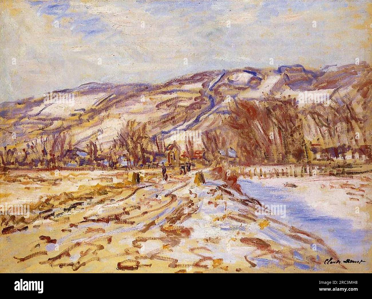 Claude monet the winter hi-res stock photography and images - Alamy