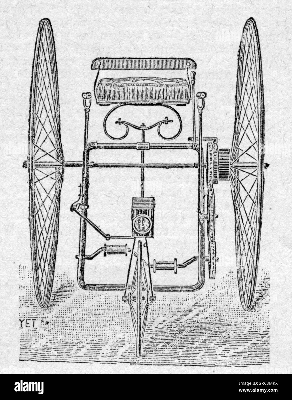 transport / transportation, cycles, tricycle, Caroche Tricycle Company ...