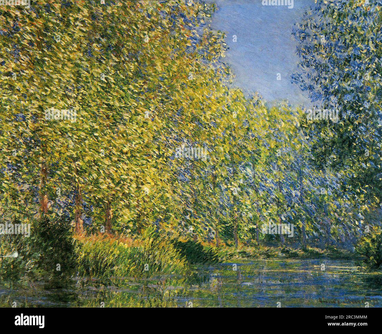 Claude monet epte river hi-res stock photography and images - Alamy