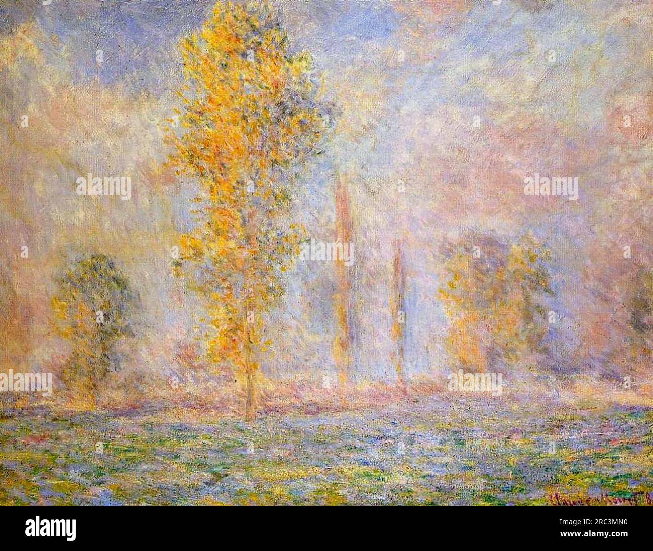 Meadow at Giverny 1888 by Claude Monet Stock Photo - Alamy