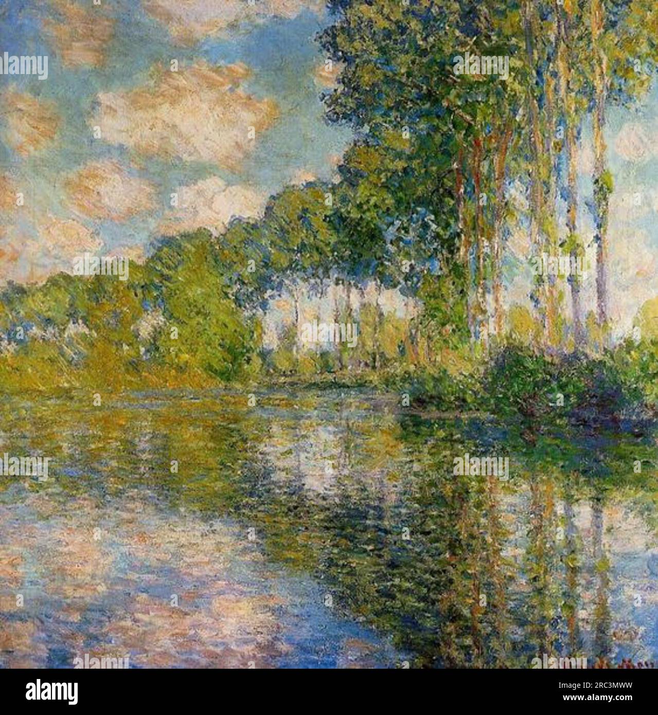 Claude monet epte river hi-res stock photography and images - Alamy