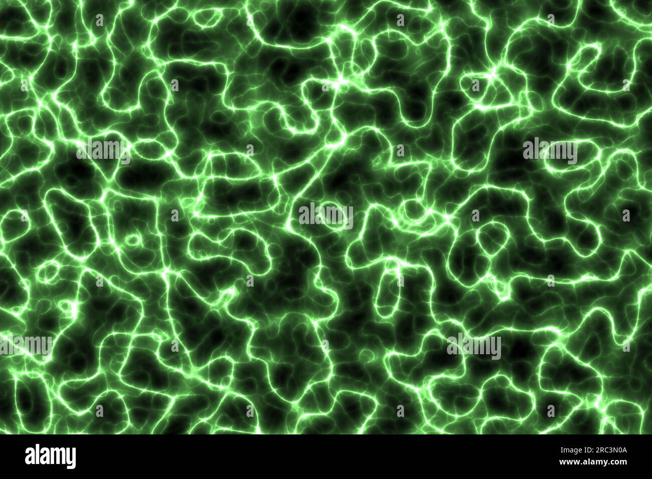 artistic green soft neon energies lines digital art backdrop ...