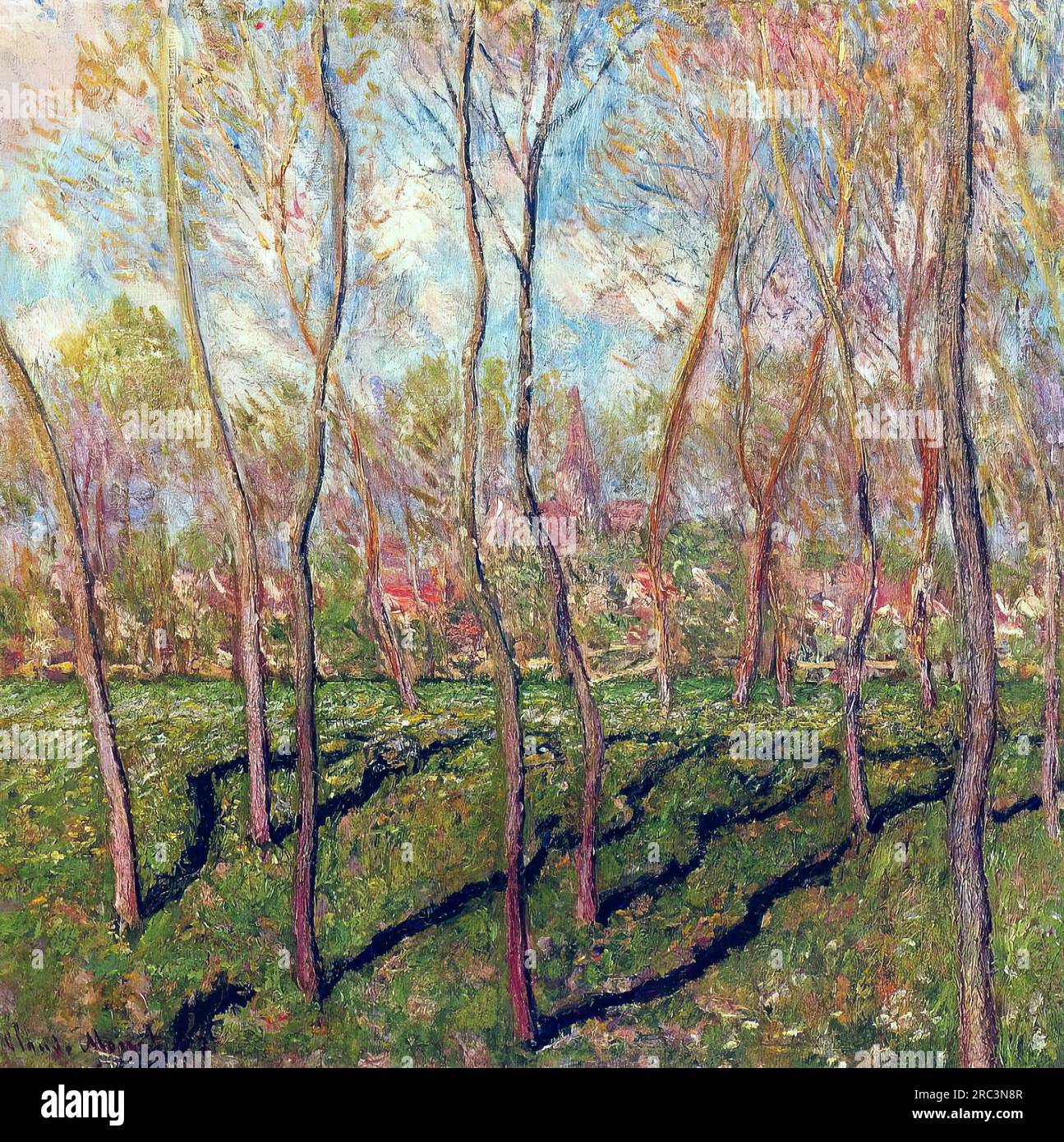 Paintings of trees hi-res stock photography and images - Alamy