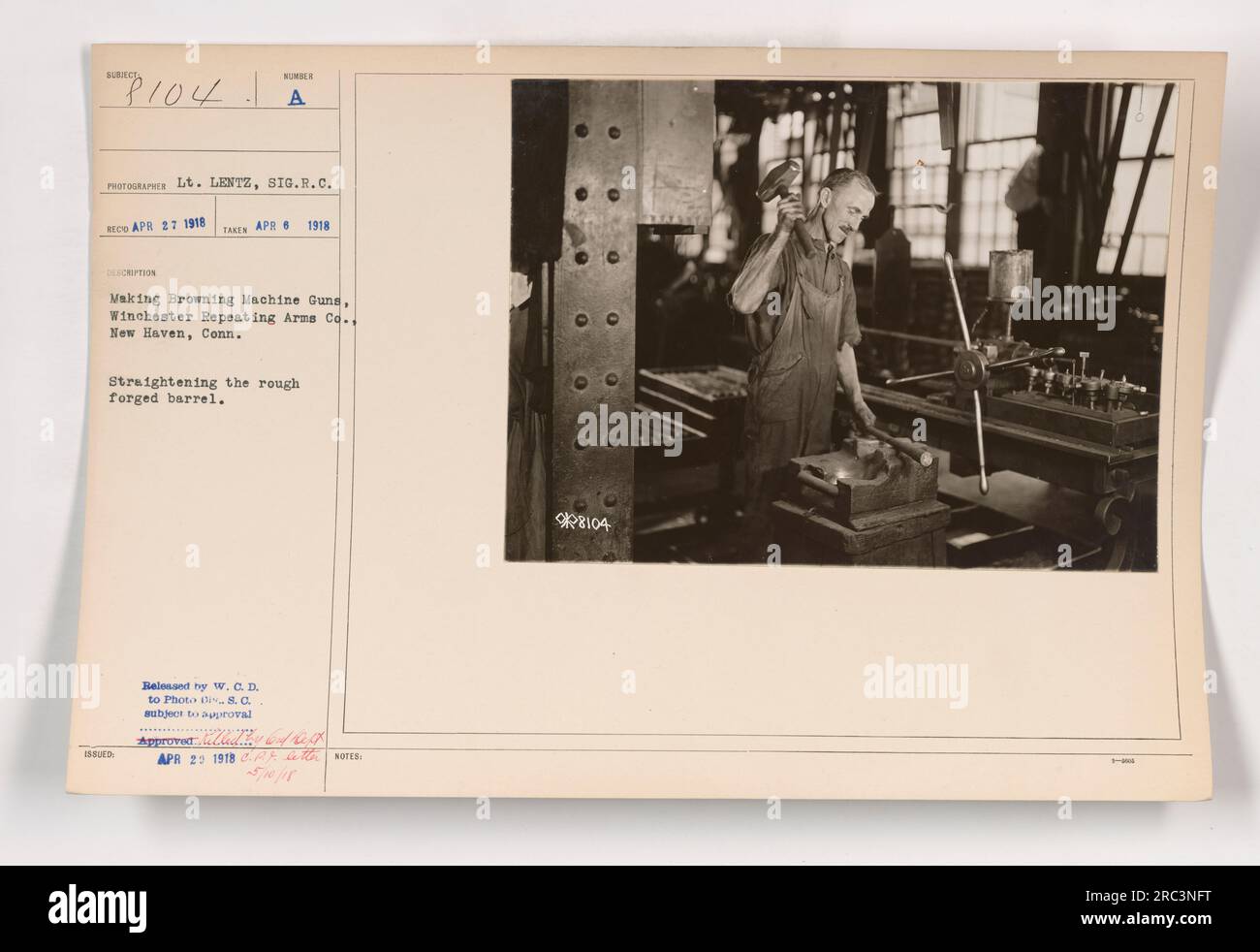 Browning machine gun manufacturing process hi-res stock photography and ...