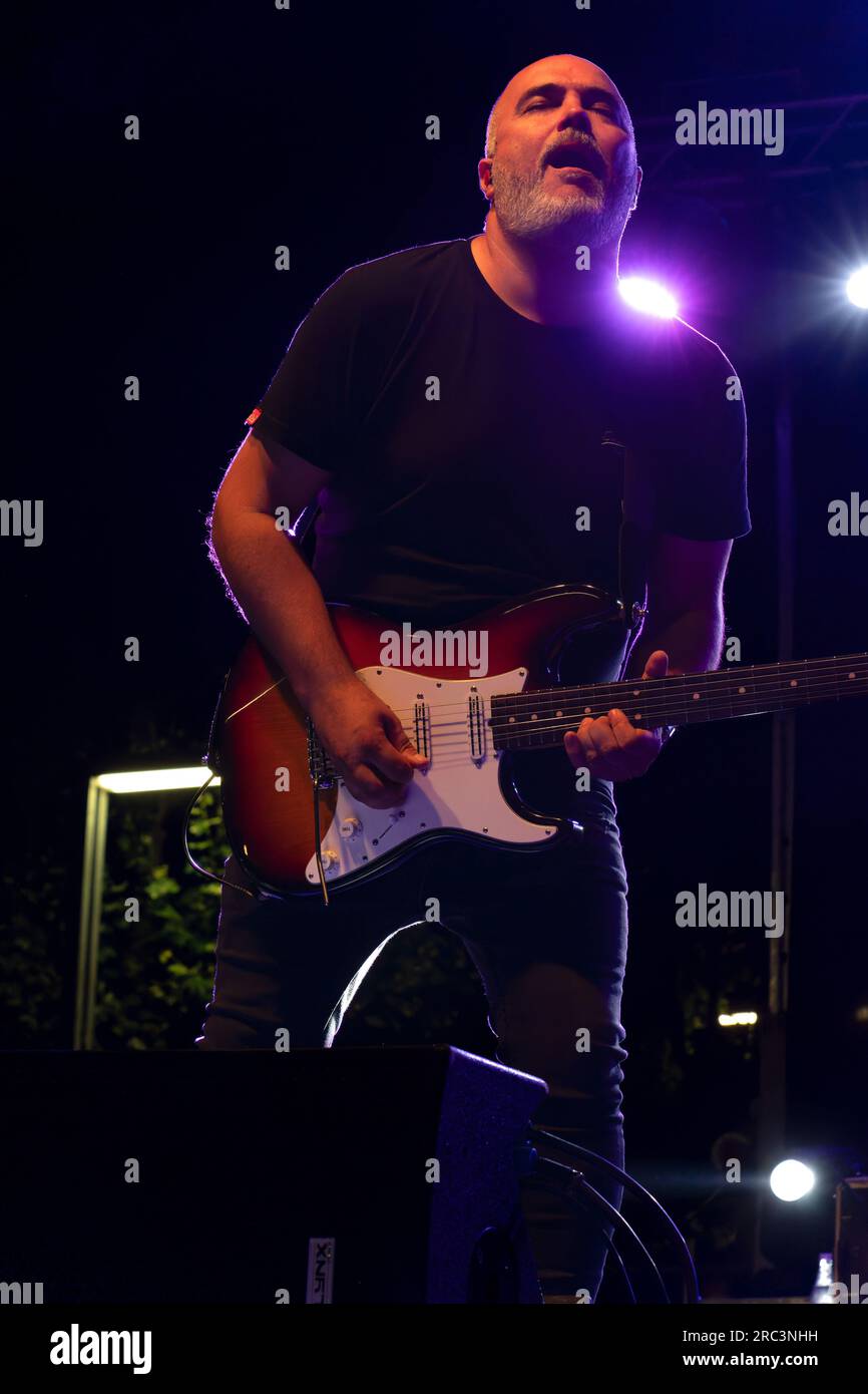 Live performance by the musical group L80P in Barcelona, Spain on July ...