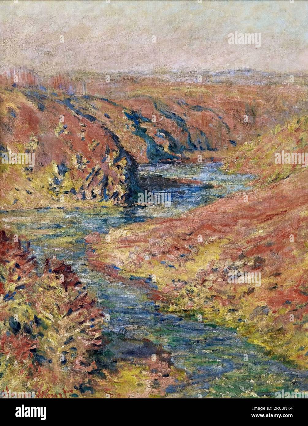 Claude Monet - The Valley of Creuse at Fresselines Stock Photo - Alamy