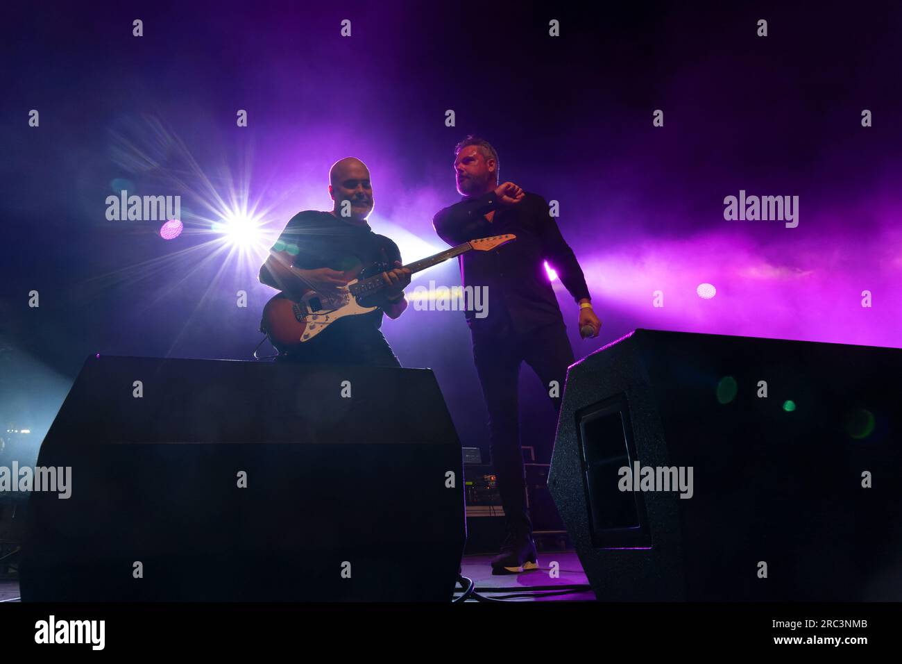 Live performance by the musical group L80P in Barcelona, Spain on July ...