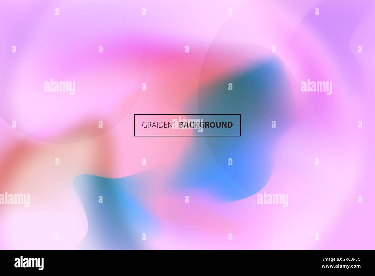 Gradient background. Vector illustration Stock Photo - Alamy
