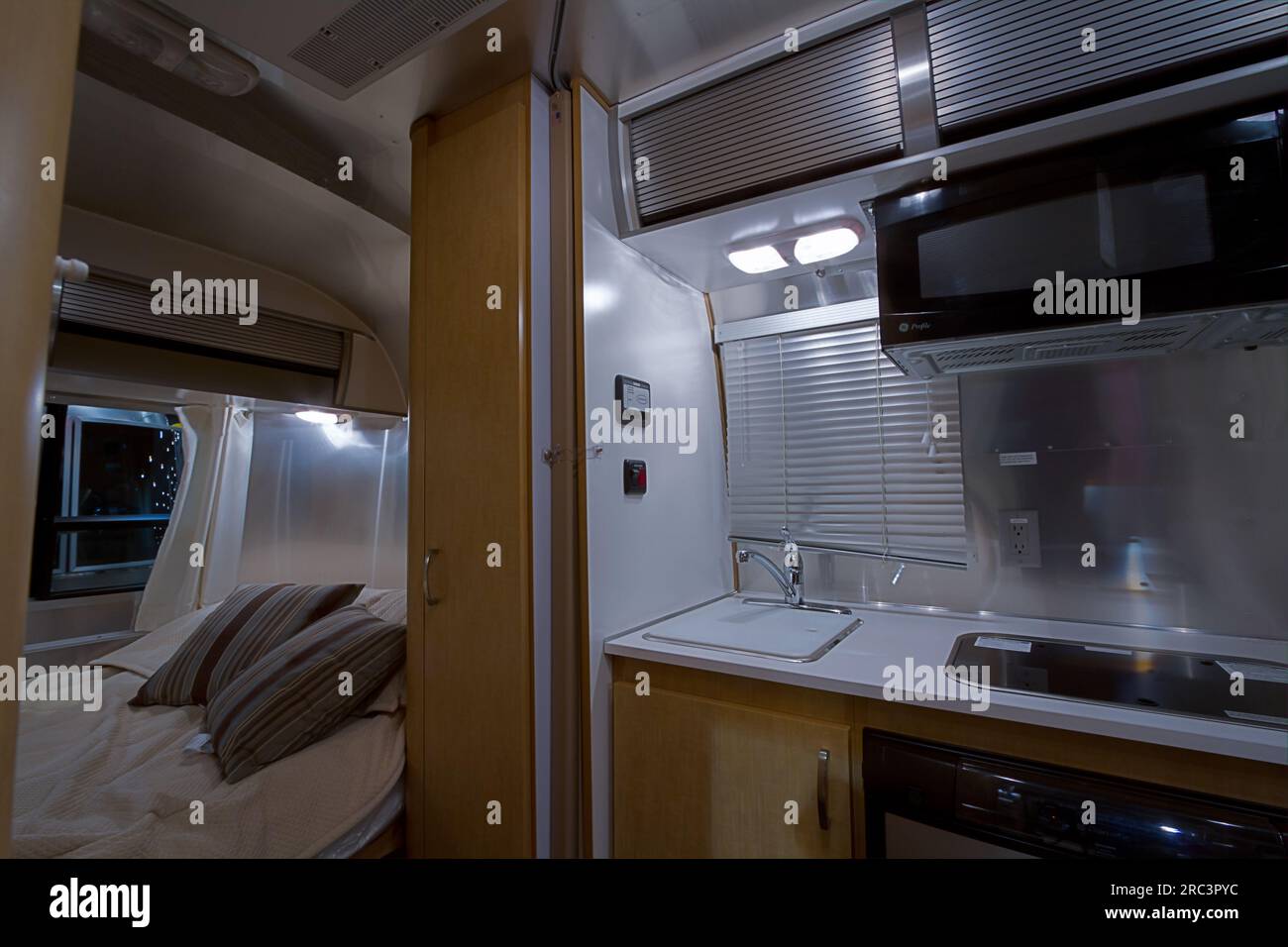 Airstream trailer interior hi-res stock photography and images - Alamy
