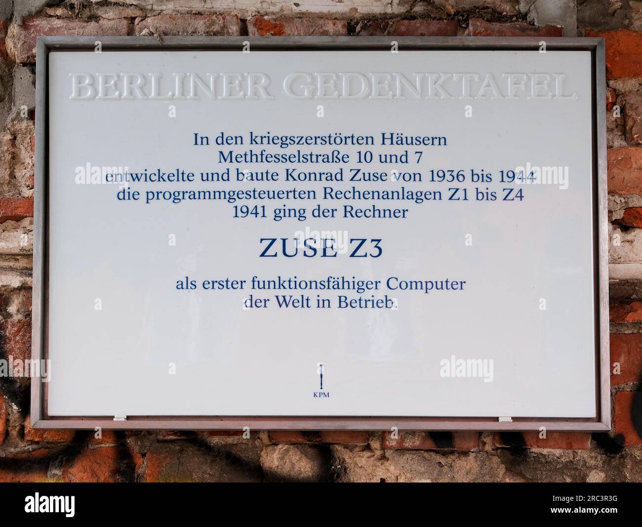 Berlin, Germany, March 3, 2023, "In the houses at Methtfesselstrasse 10 ...