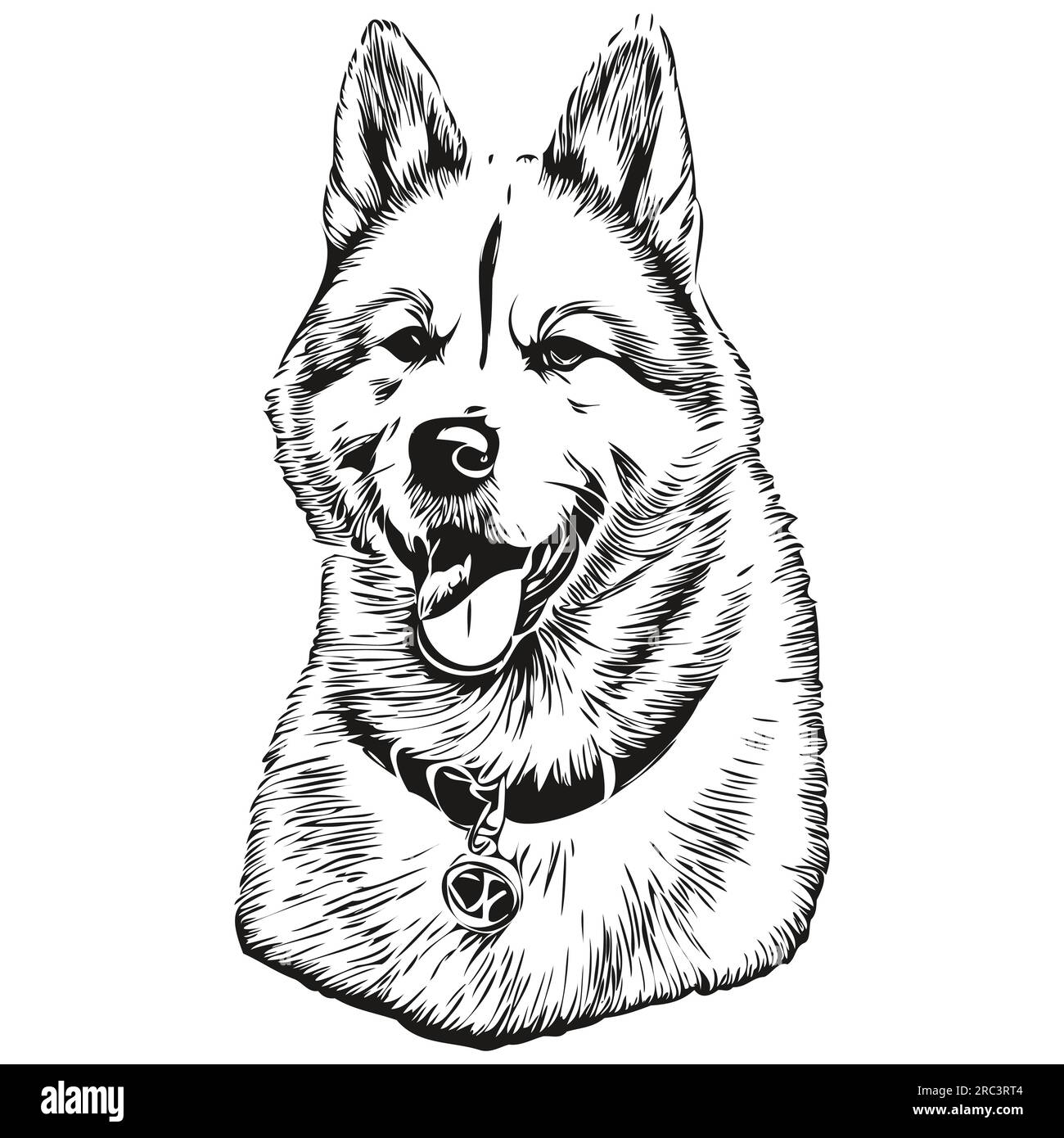 Akita Stock Vector Images - Alamy