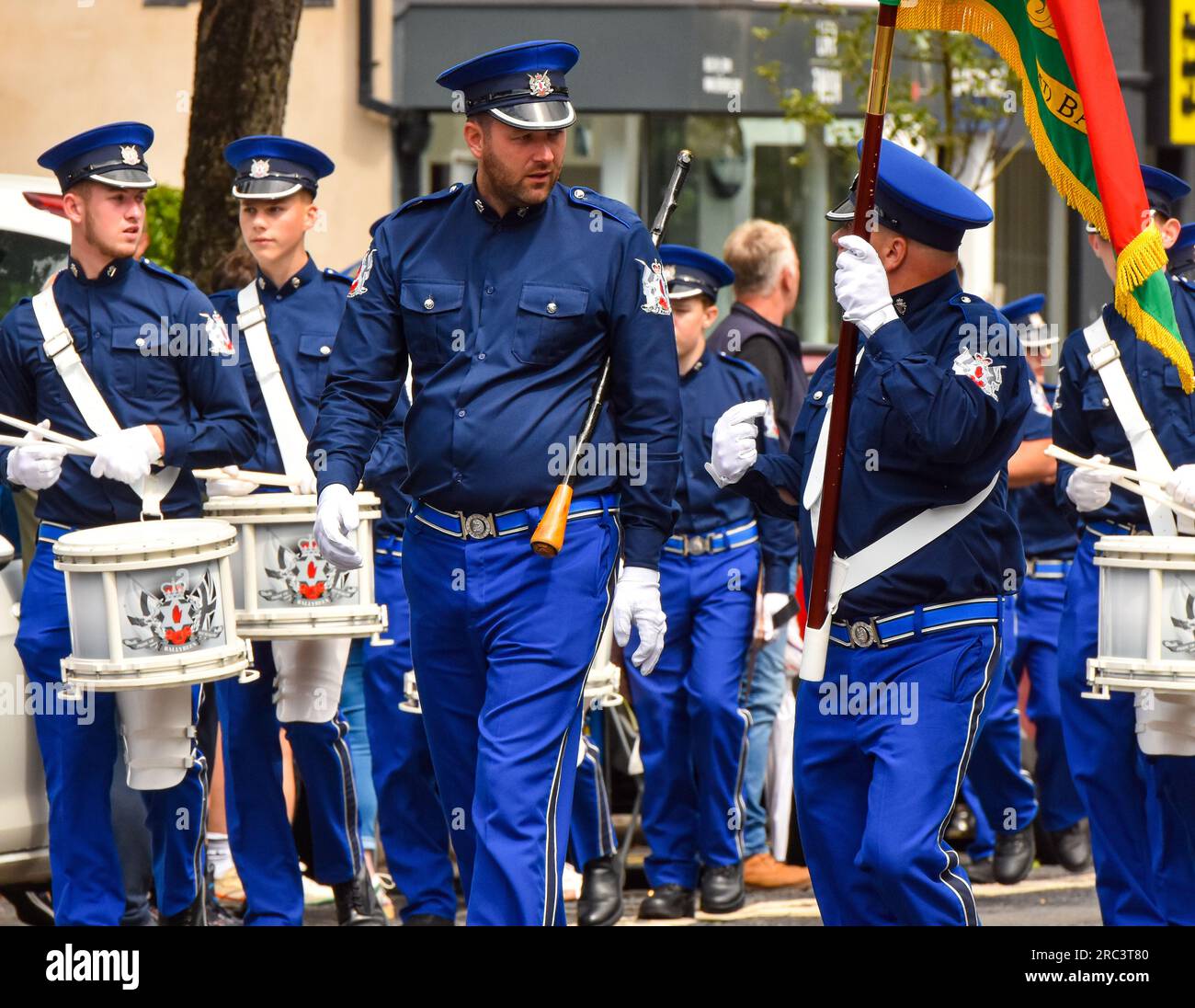 Twelfth of July Parade 2023, Lisburn Road, Belfast Stock Photo - Alamy