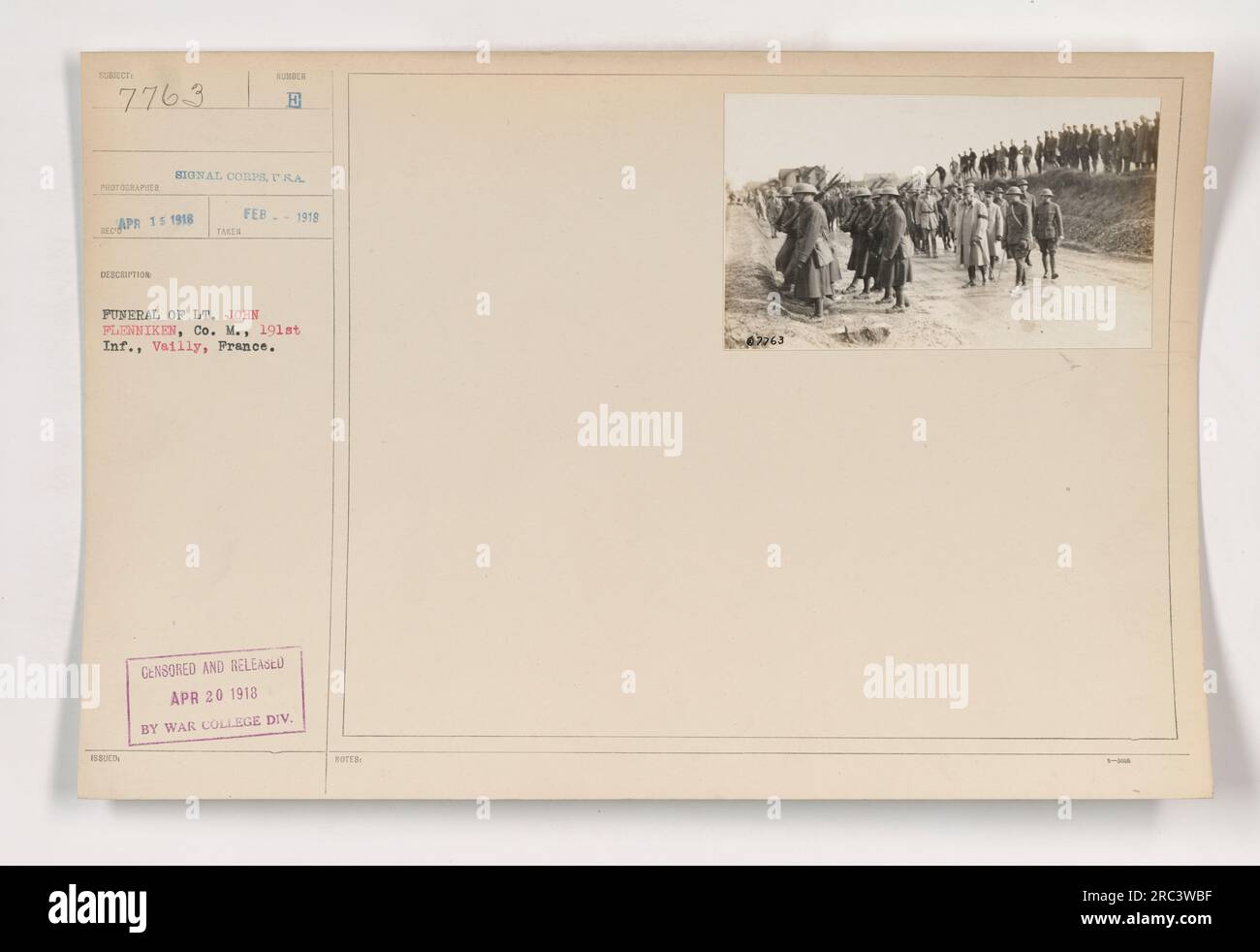 191st infantry hi-res stock photography and images - Alamy