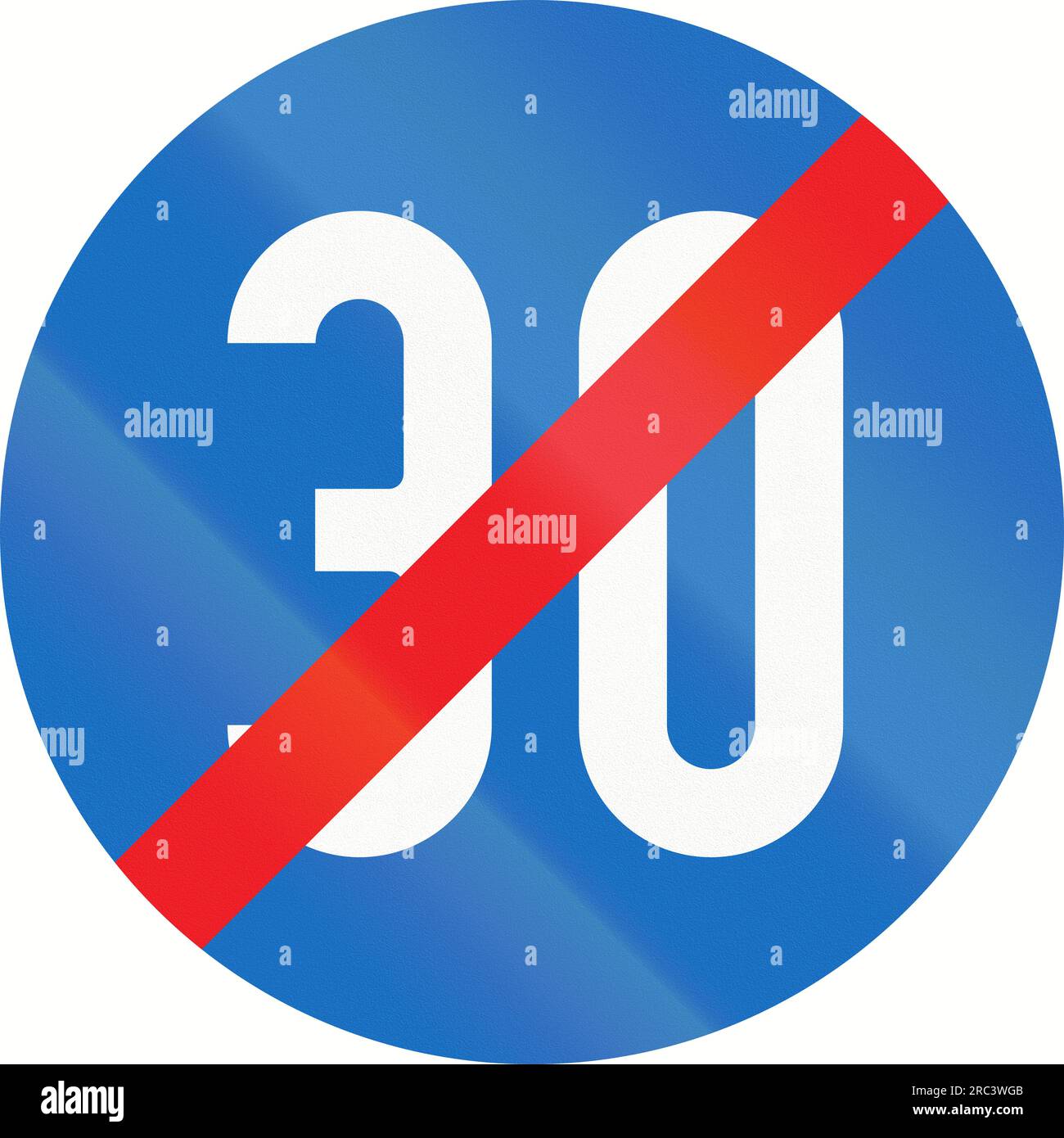 Minimum speed 30 sign hi-res stock photography and images - Alamy