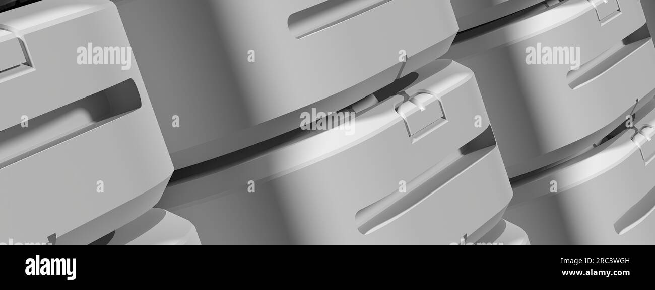 Sci-fi objects Advanced exploration structures Gray Abstract, Elegant ...