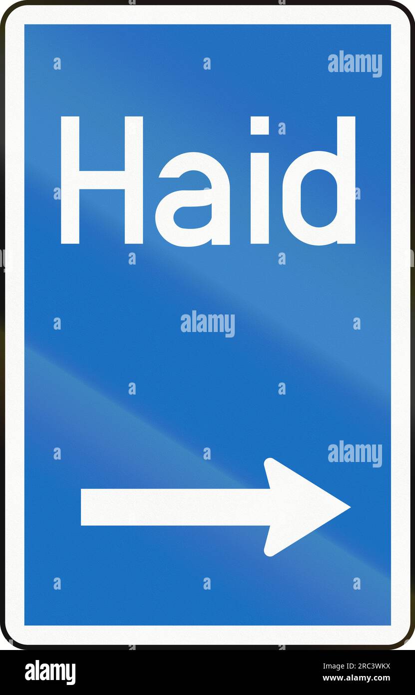 Exit marker hi-res stock photography and images - Alamy