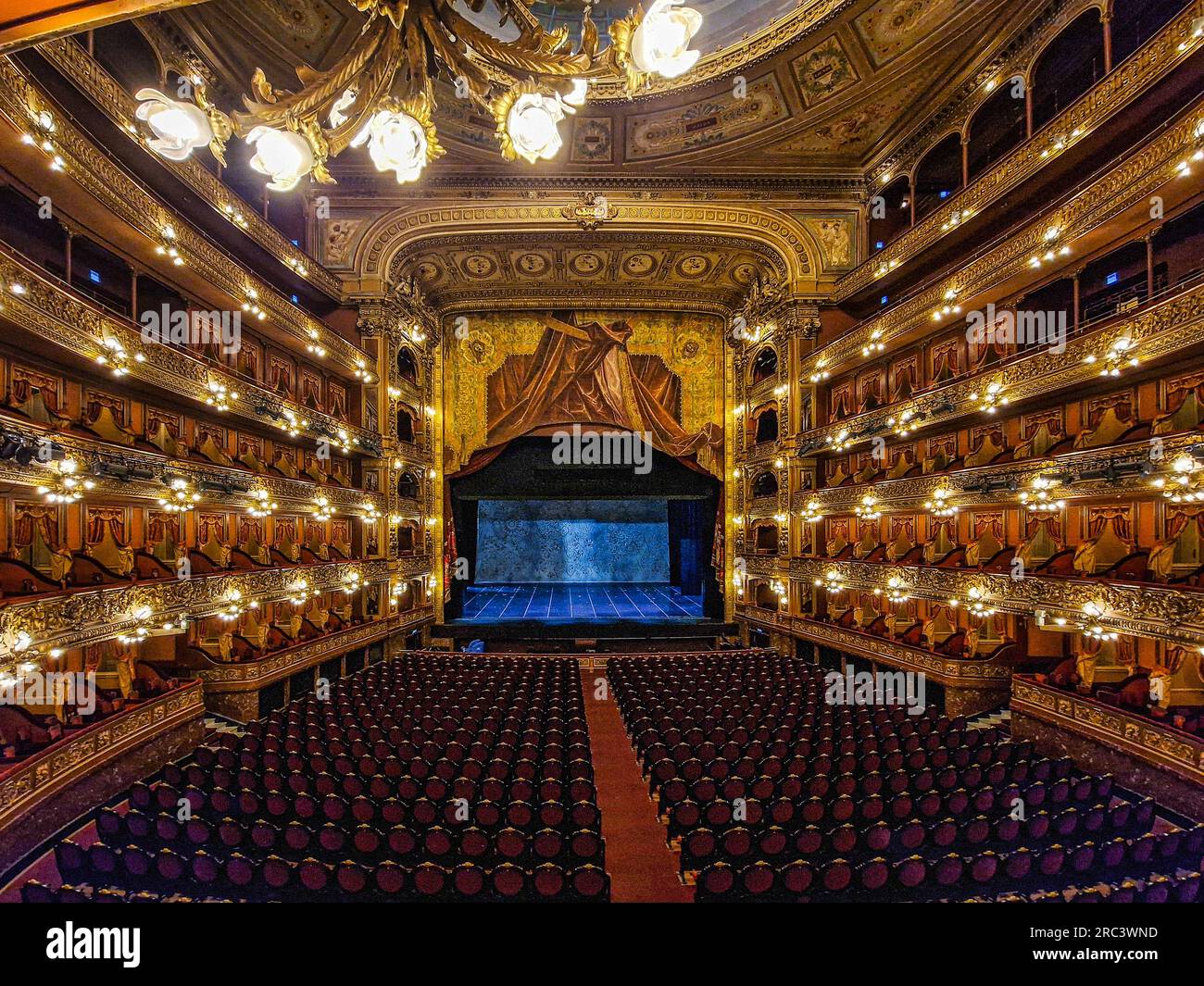 Teatro Colon, Colon Theater, one of the world's best opera houses, the ...