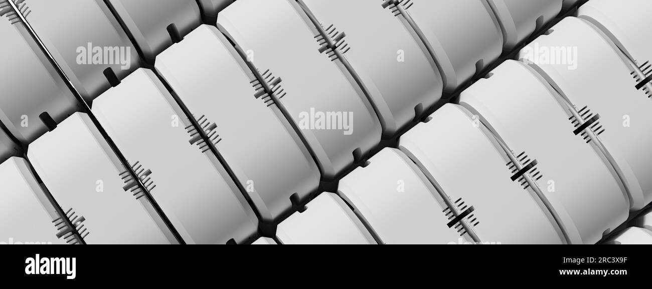 Sci-fi objects Advanced structures Gray Abstract, Elegant and Modern 3D ...