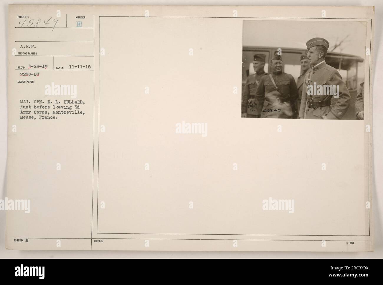 Maj gen r l bullard hi-res stock photography and images - Alamy