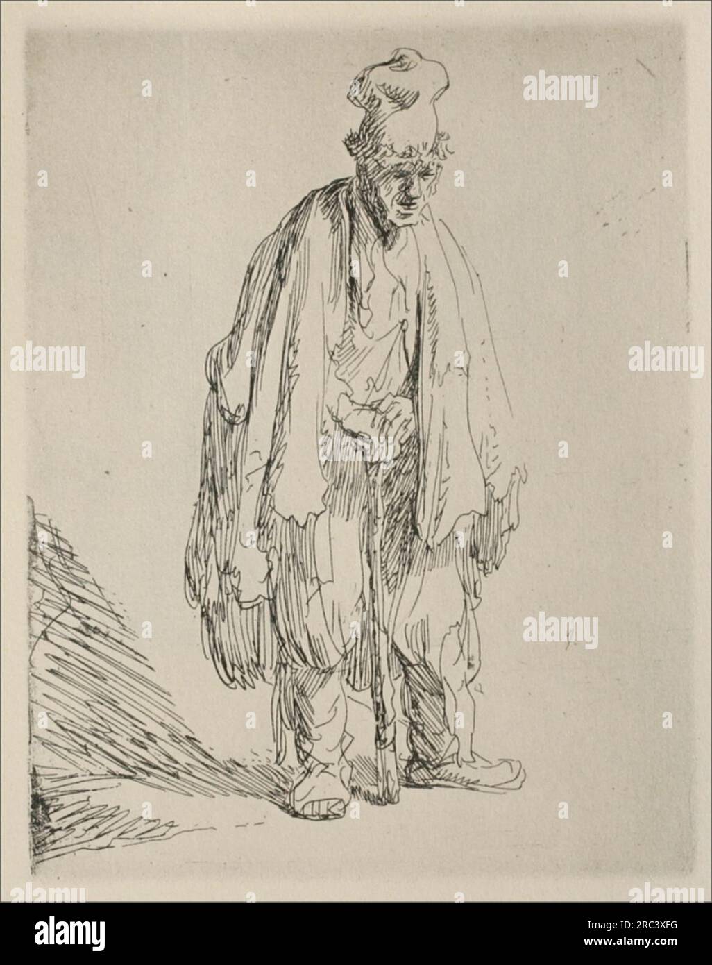 A beggar standing hi-res stock photography and images - Alamy