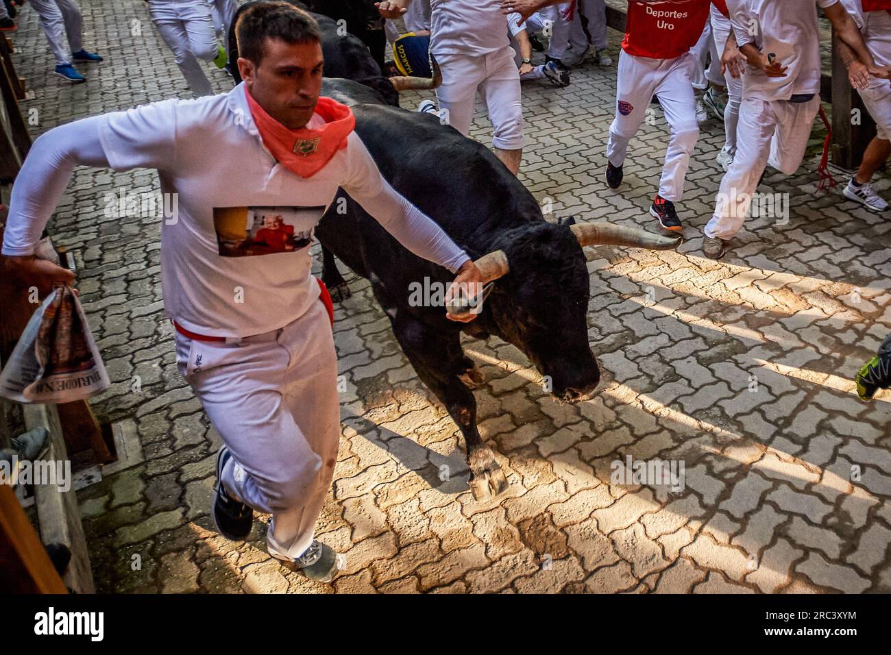 Bullfight runner hi-res stock photography and images - Alamy